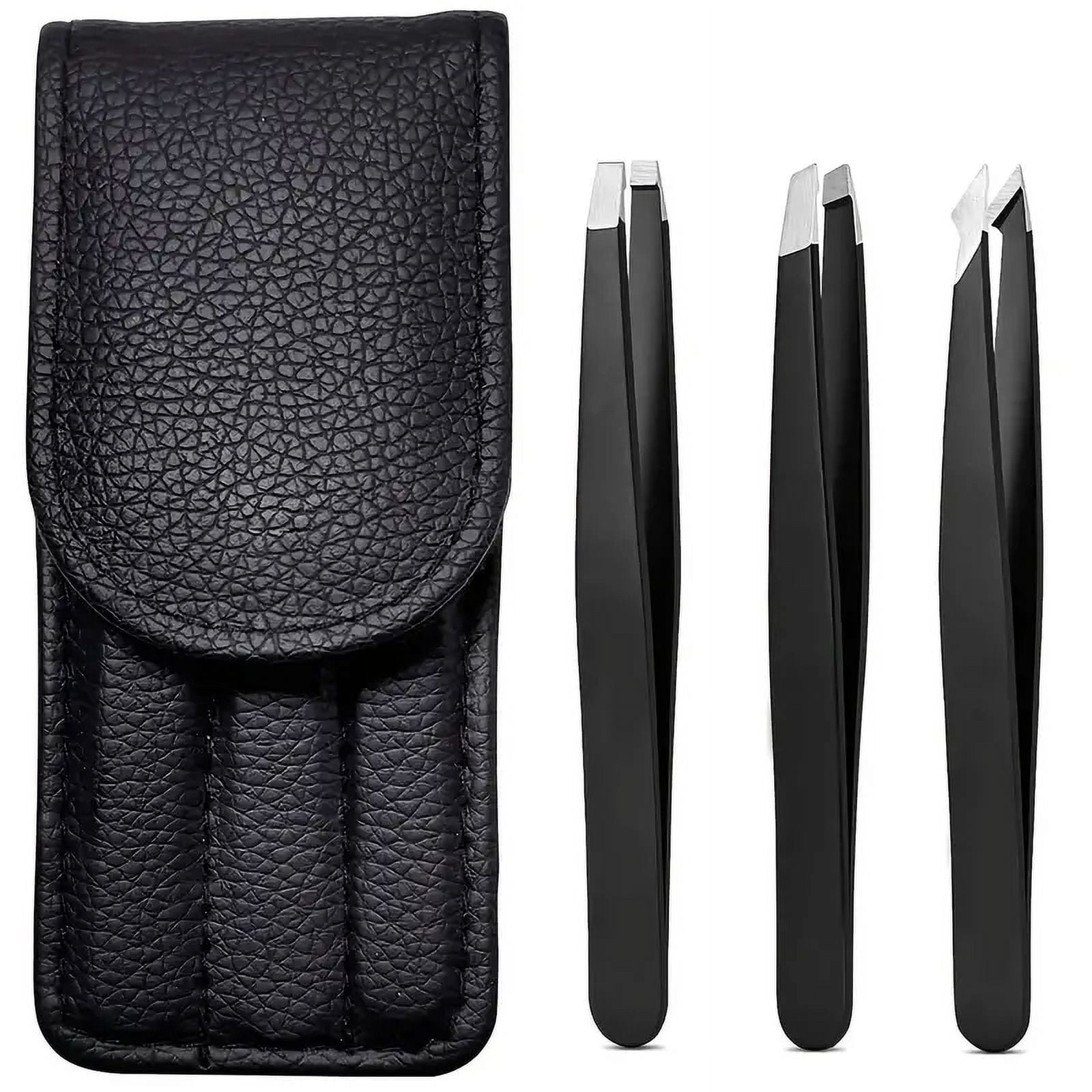 Simyoung 3pcs Stainless Steel Premium Eyebrow Tweezers/Set Plucking ...