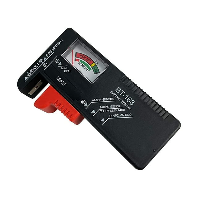 Simyoung Battery Tester, Universal Battery Checker for AAA AA C D 9V 1 ...