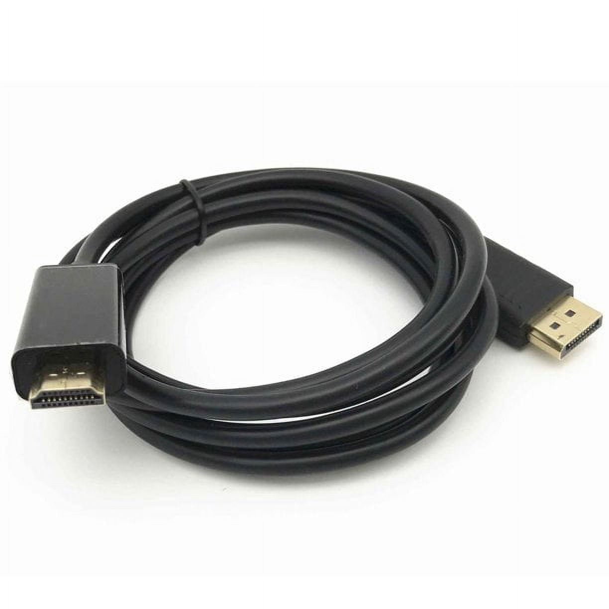 Simyoung DP to HDMI Cable 6FT Gold Plated Display Port DP to HDMI ...