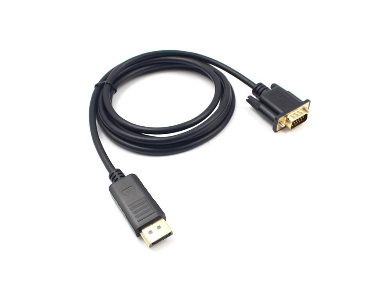Simyoung DisplayPort to VGA Cable 6ft DP to VGA 1080P Full HD, Display ...