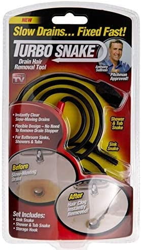 Simyoung Flexible Stick Drain Opener - Shower Drain Cleaning Tool ...