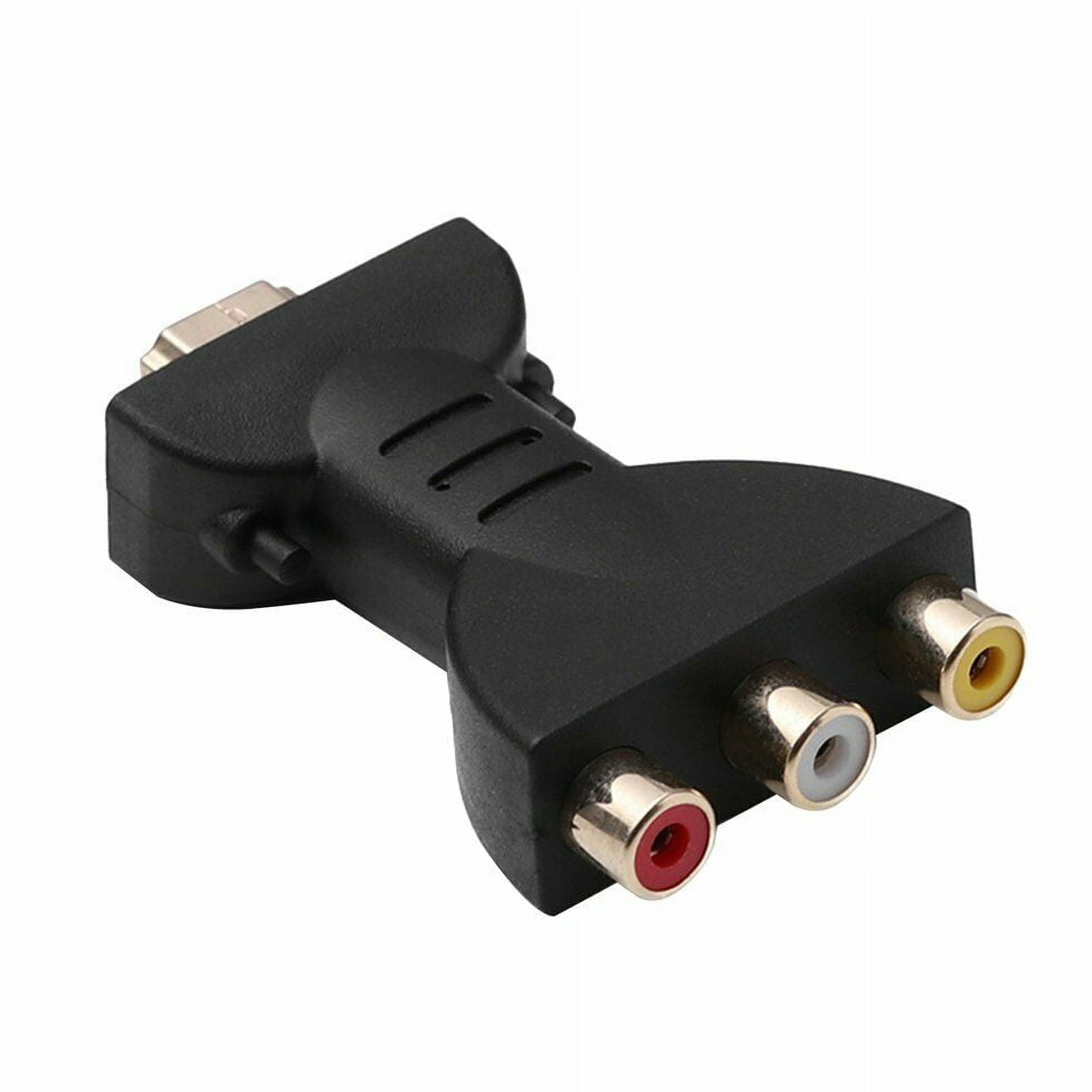 Simyoung HDMI Male to 3 RCA Video Audio Adapter Analog to Digital ...