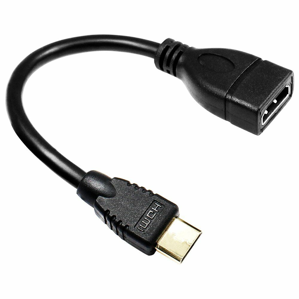 Simyoung Mini HDMI Type-C Socket Female to Mini HDMI Male Adapter ...
