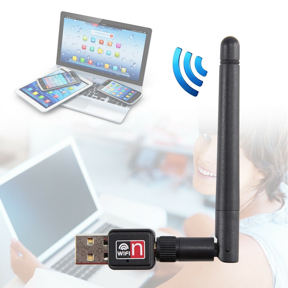 Simyoung Mini USB Wifi Adapter 150Mbps Wireless Network Dongle 802.11b ...
