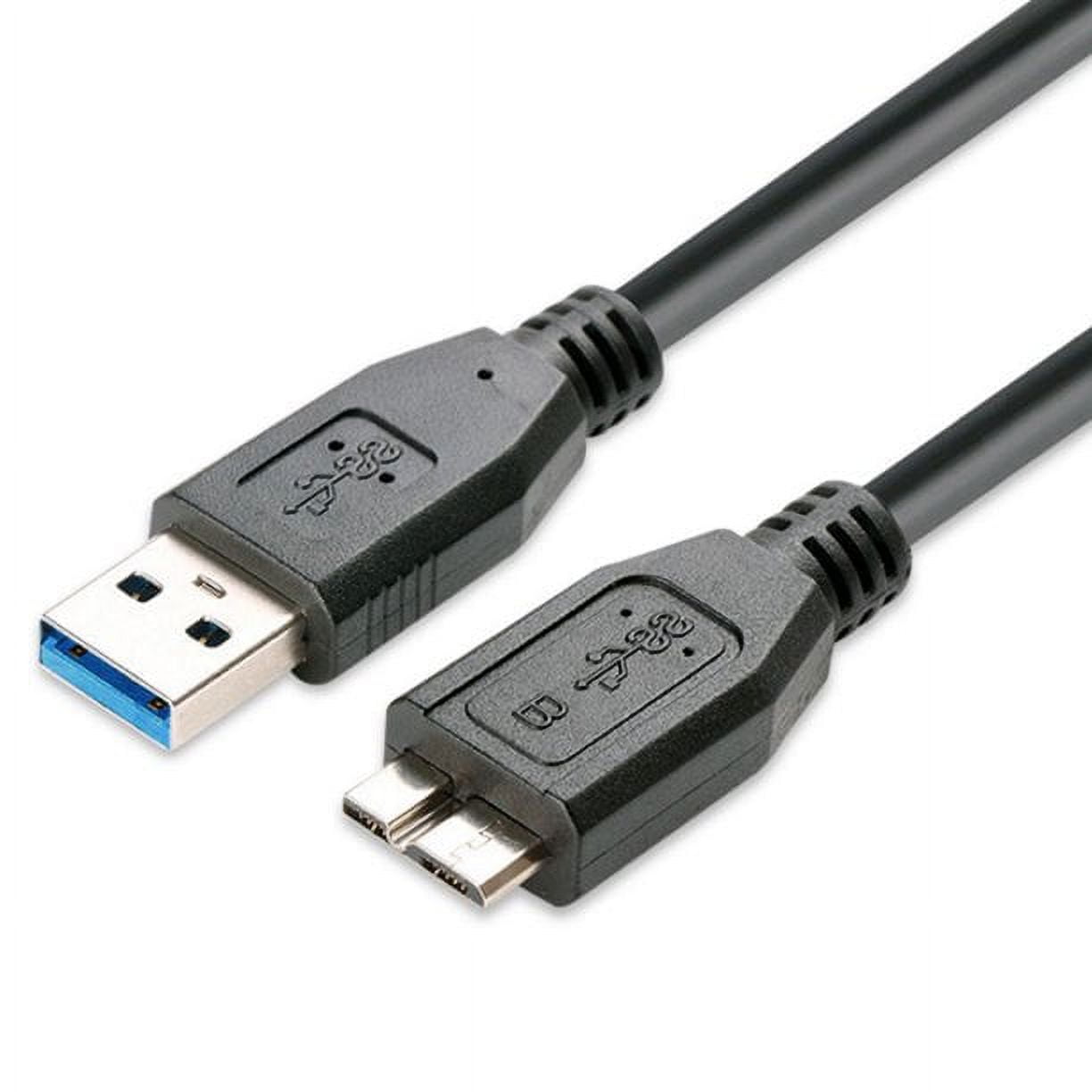 Simyoung External Hard Drive Cable, USB 3.0 to Micro-B, 1FT, 5Gbps ...