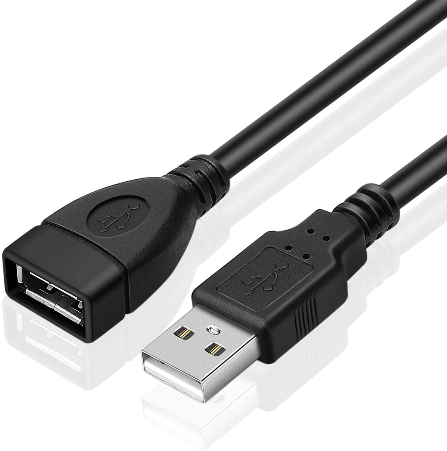 Simyoung USB 2.0 Type A Male/Female Extension Cable for Computer ...