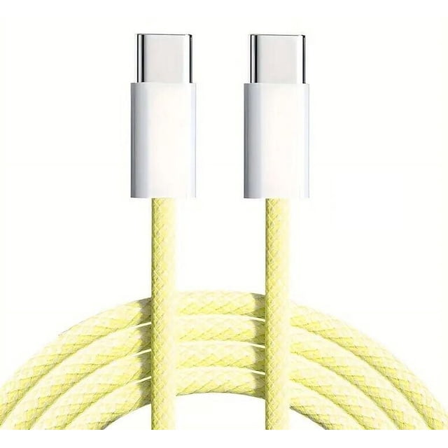 Simyoung USB C to USB C Cable Nylon Braided 60W 3FT USB Type C Fast ...