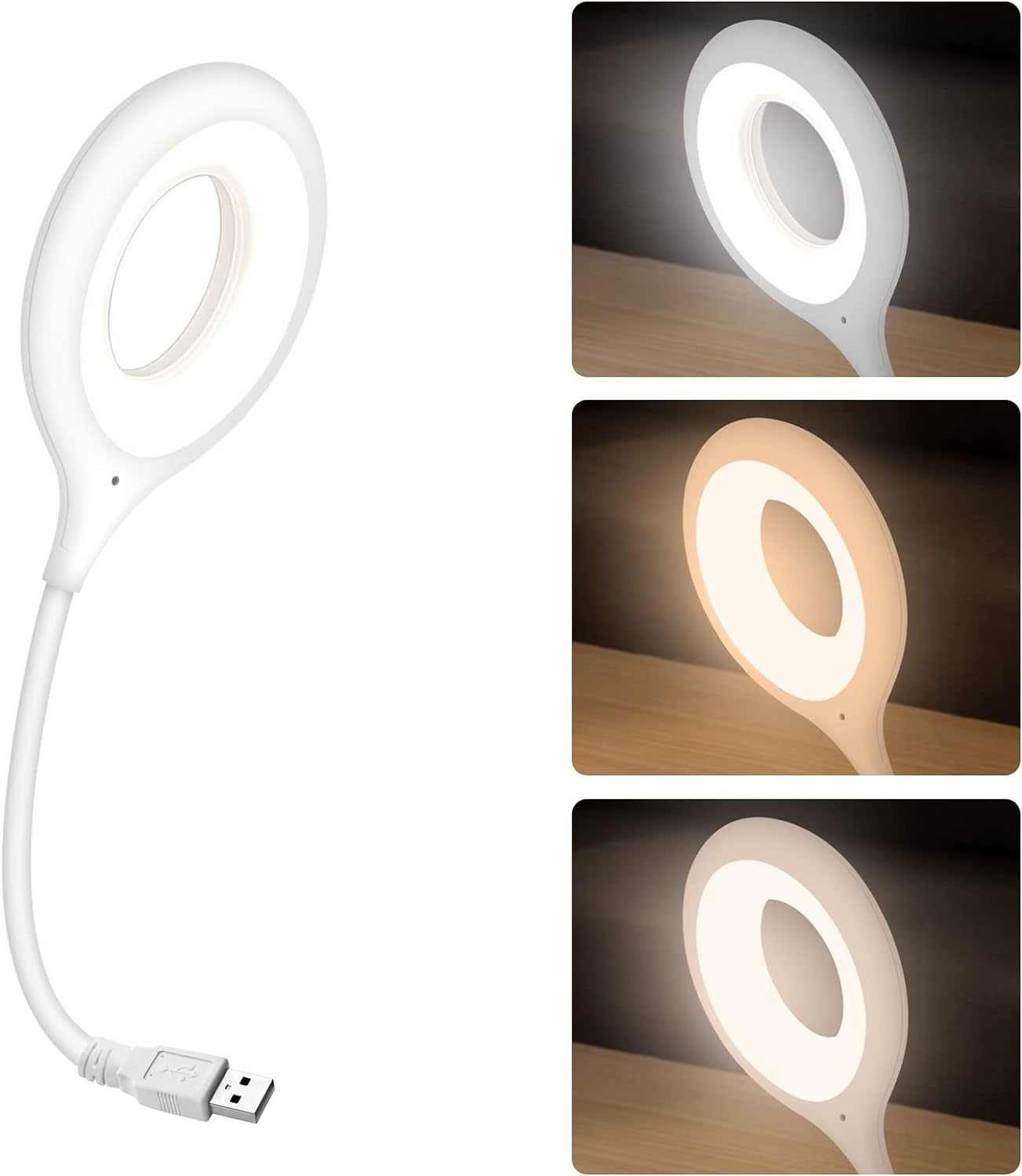 Simyoung Voice Control Led Light Smart Voice Light USB Desk Table Lamp ...