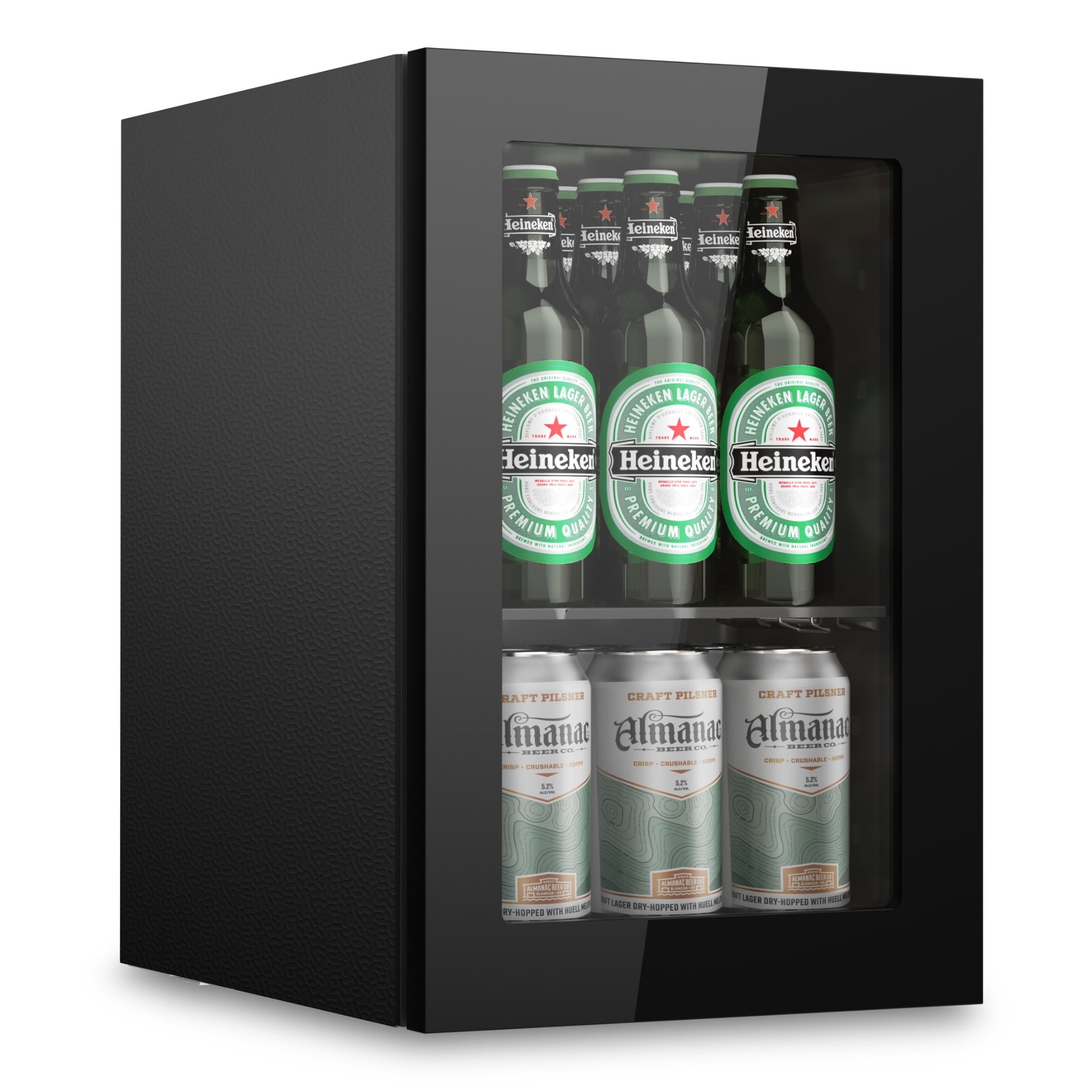 Simzlife 6 Bottles and 24 Cans Mini Beverage Refrigerator & Portable ...