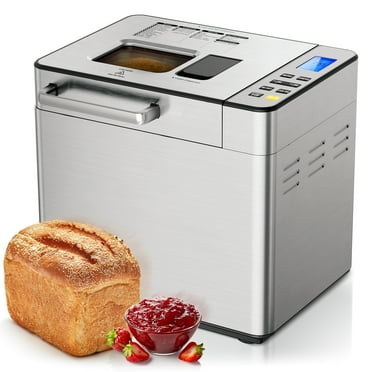 Breadman TR520 Electric Machine, 2 lb. Programmable Bread Maker with Easy Settings - Walmart.com