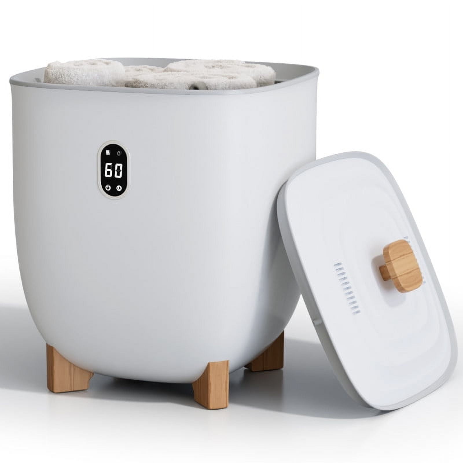 Simzlife Luxury Towel Warmer, Electric Hot Towel Warmer Bucket, Towel ...