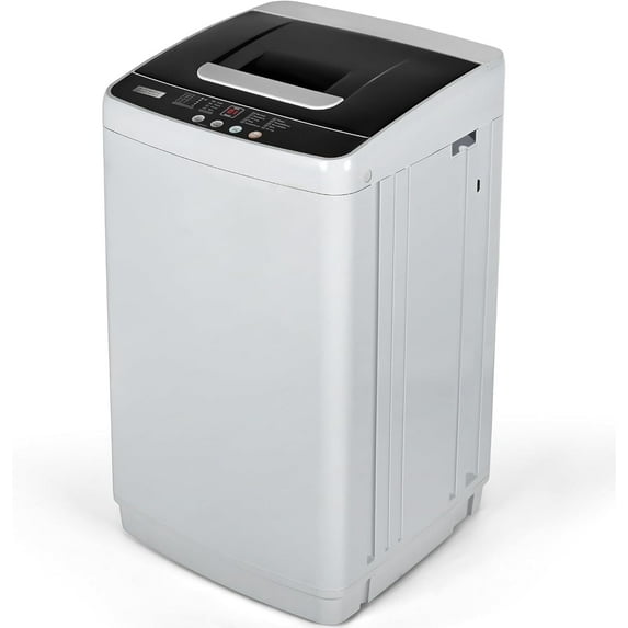 Simzlife Portable Washing Machine 15.6LBS with LED Display，Compact ...