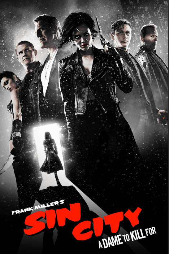 Sin City: A Dame to Kill For (2014) Poster 24x36 Neo-Noir Crime Sequel ...