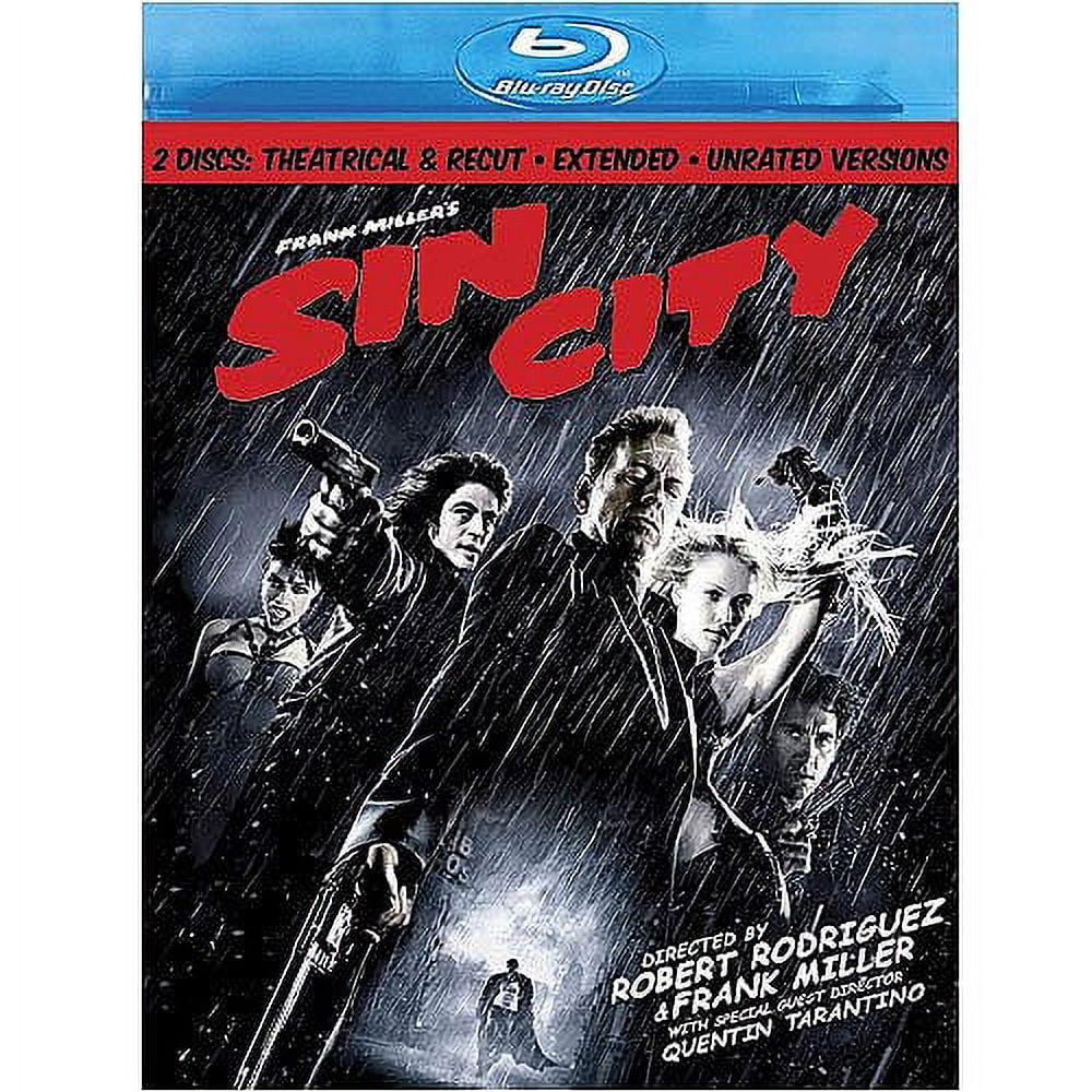 Sin City (Recut, Extended, Unrated) (Blu-ray) (Widescreen) - Walmart.com
