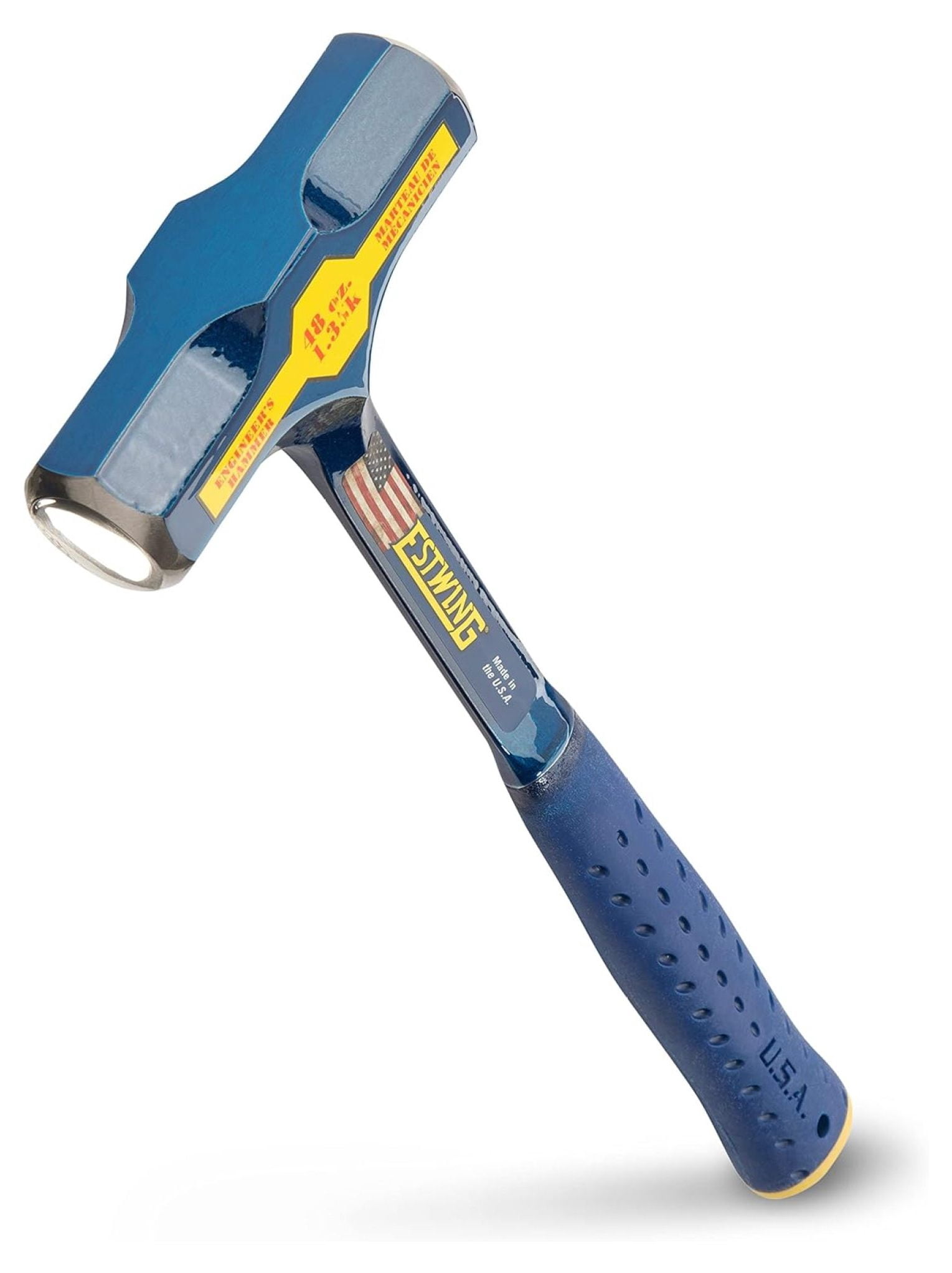 SinYYH BIG BLUE Engineer's Hammer - oz Sledge with Forged Steel ...
