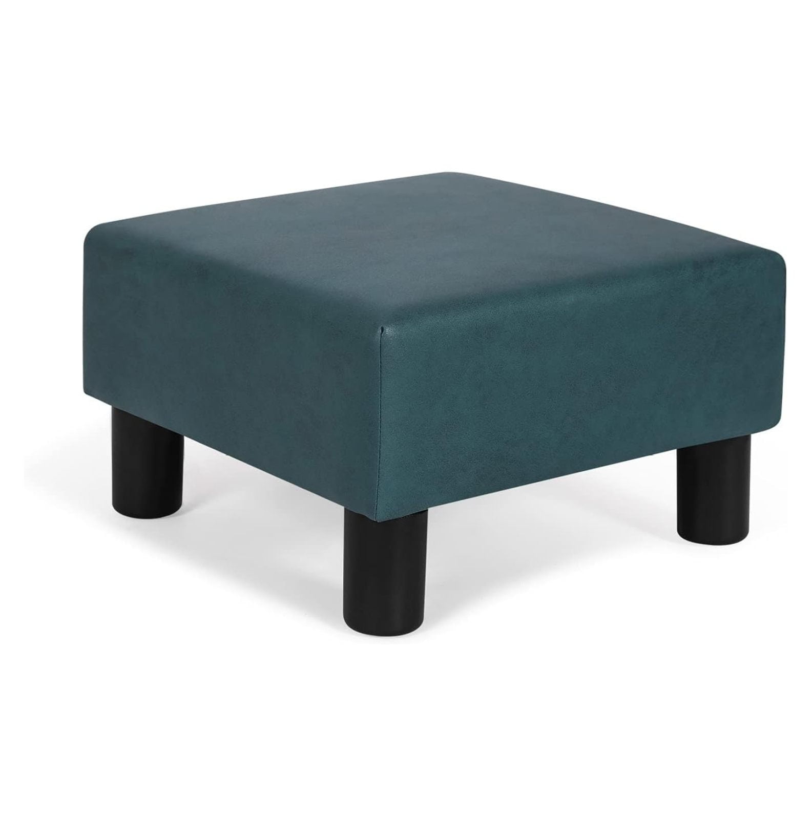SinYYH Small Footrest Modern Fabric Square Footstool Ottoman for Living ...