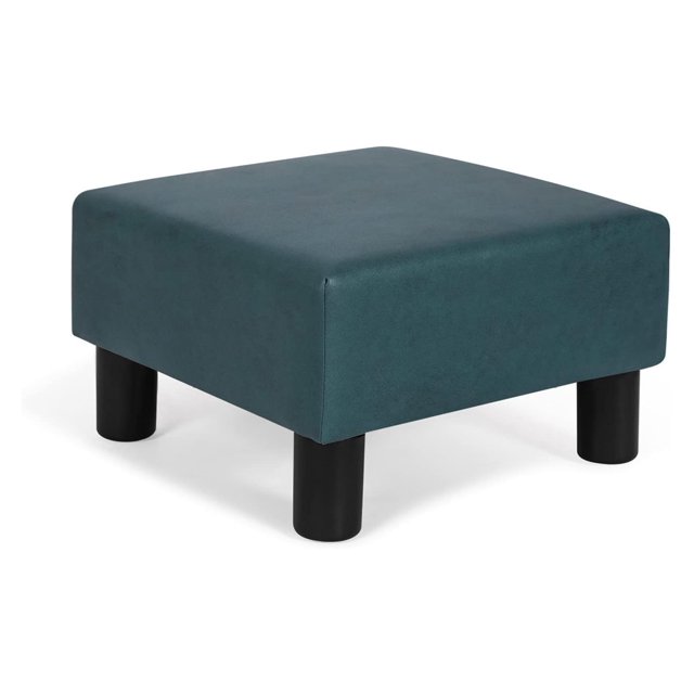 SinYYH Small Footrest Modern Fabric Square Footstool Ottoman for Living ...