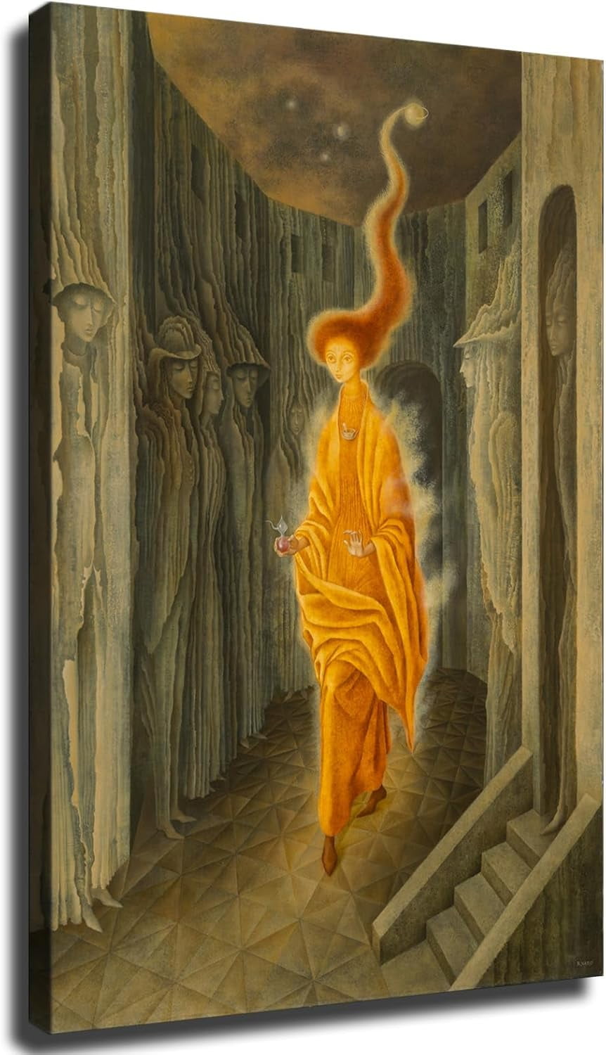 SinYor Remedios Varo The Call surreal art Poster Canvas Print Wall Art ...