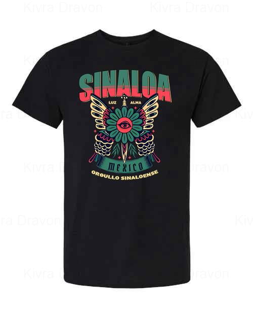 Sinaloa Mexico Mexican State Pride Art Mexicana Culture Fan tshirt ...