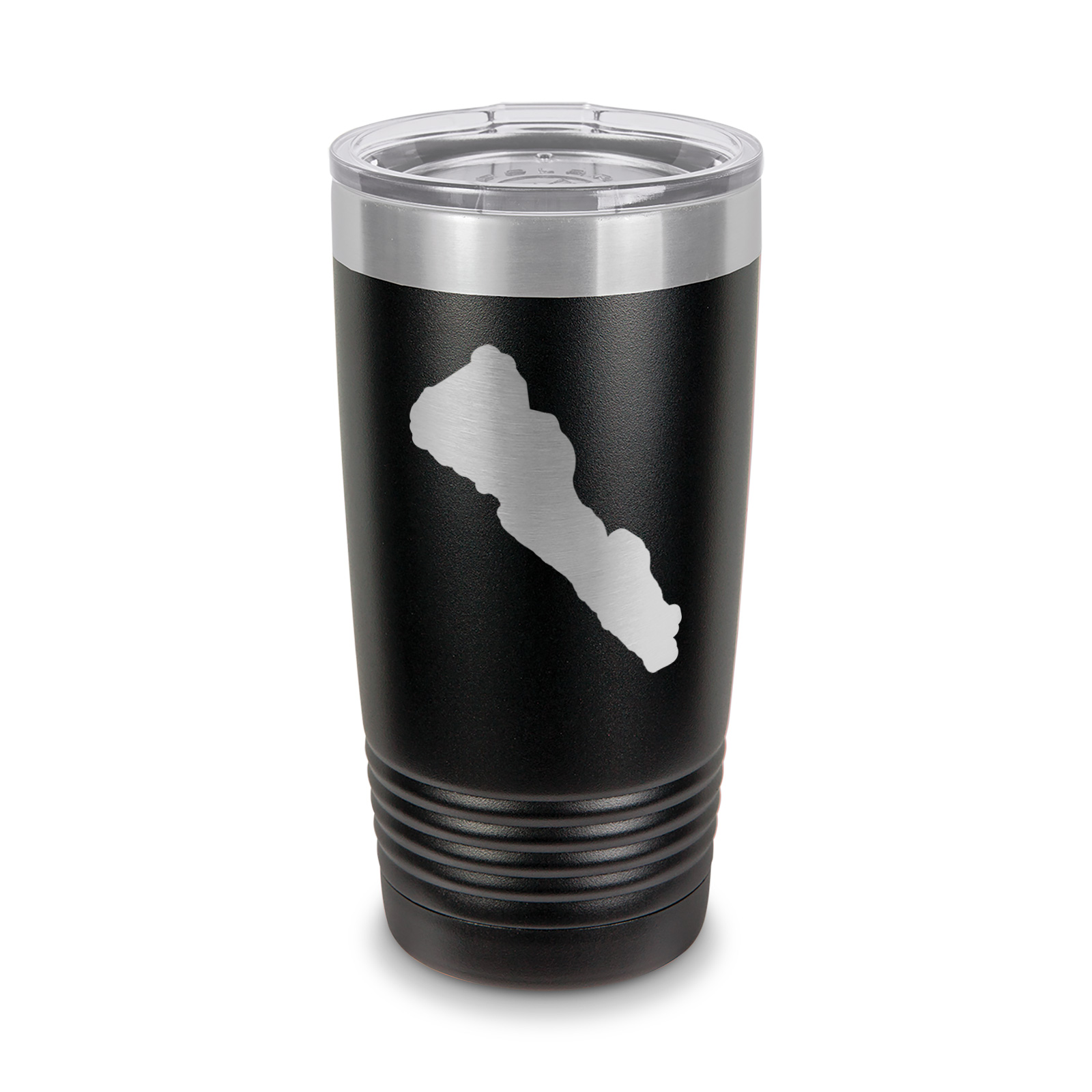Sinaloa State Shaped Tumbler 20 oz - Laser Engraved w/ Clear Lid ...