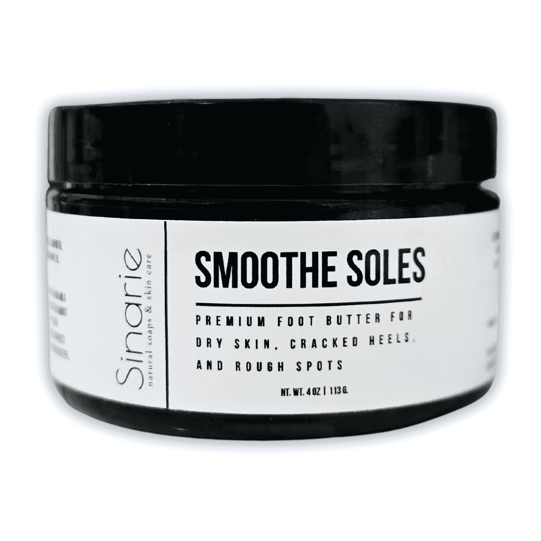 Sinarie Smoothe Soles Premium Hydrating Foot Butter for Soft, Nourished ...