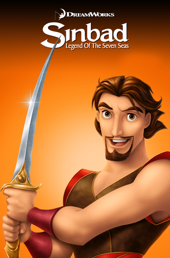 Sinbad: Legend of the Seven Seas (2003) 24x36 Movie Poster, Animated ...