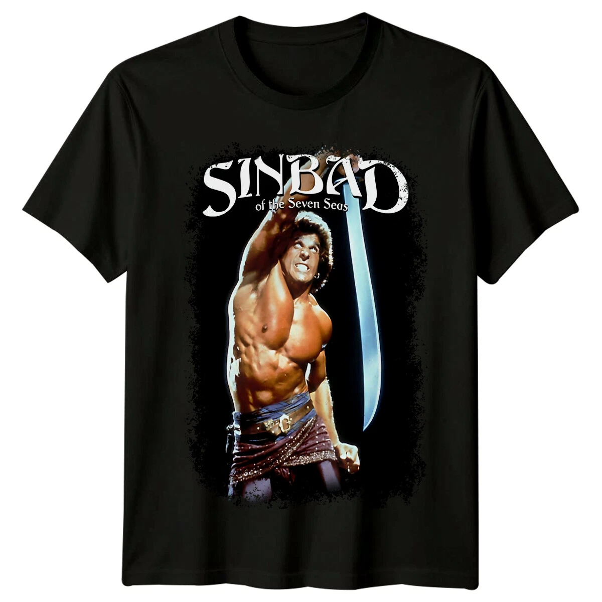 Sinbad of the Seven Seas (1989) Movie Poster Inspired T-Shirt Retro 80s ...