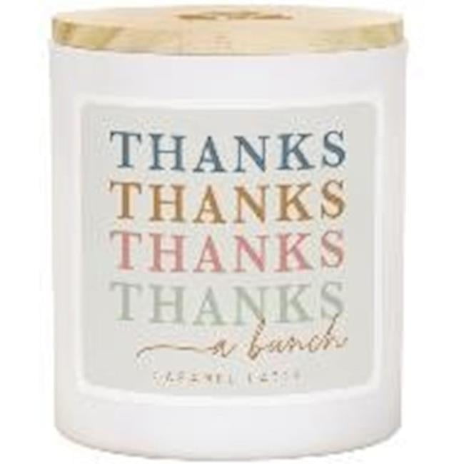 Sincere Surroundings 359396 Thanks A Bunch-Caramel Latte Scent Candle ...