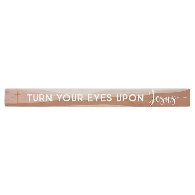 Sincere Surroundings 359567 Eyes Upon Jesus Cross Talking Stick - 16 x ...