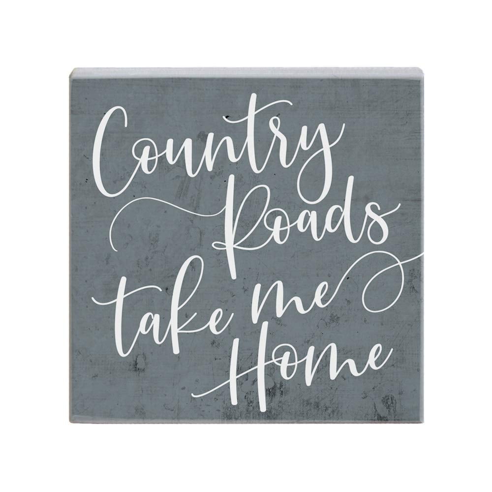 Sincere Surroundings STS1140 Country Roads, White - Walmart.com