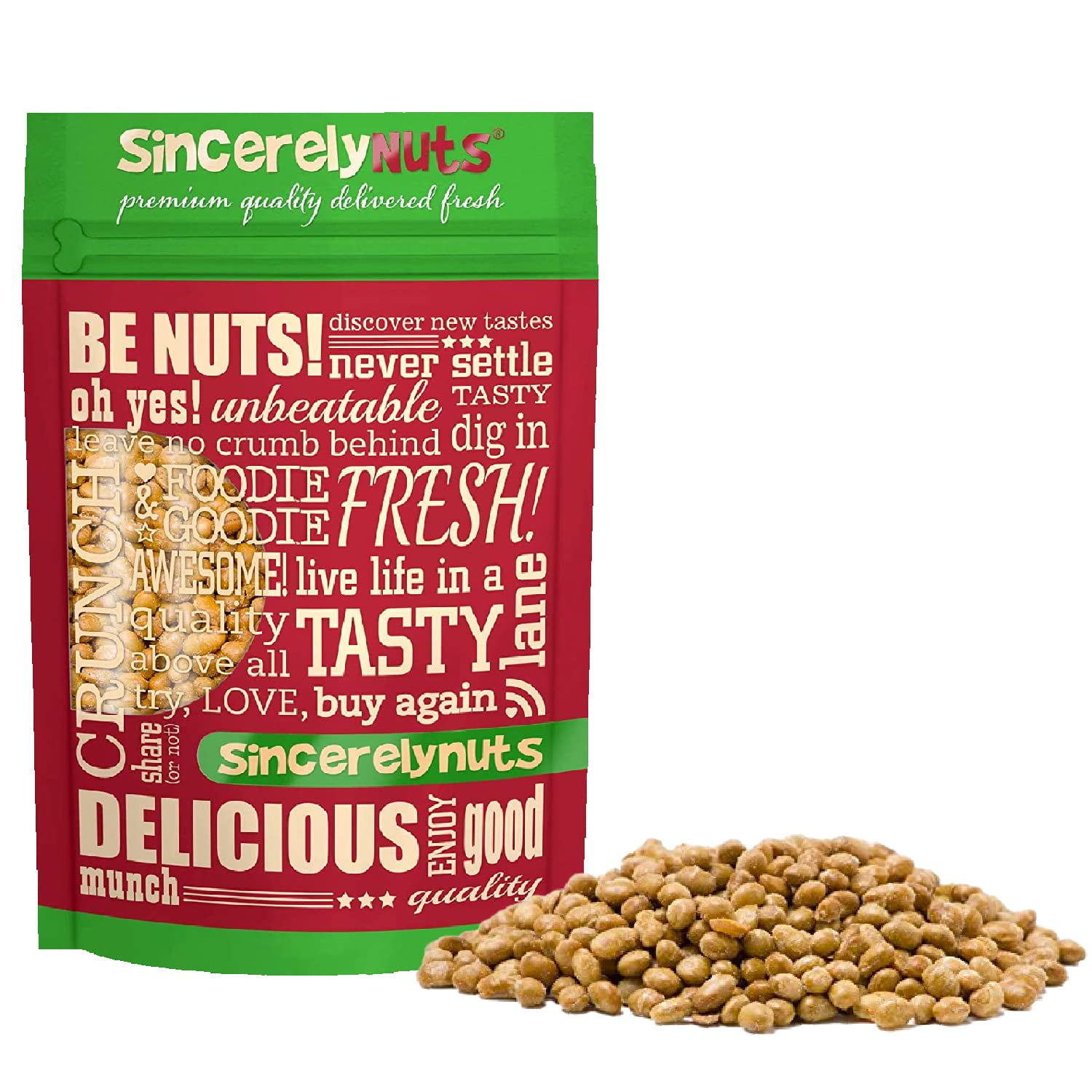 Sincerely Nuts Roasted Soybeans Lightly Salted (5 LB) - Healthy Fat ...