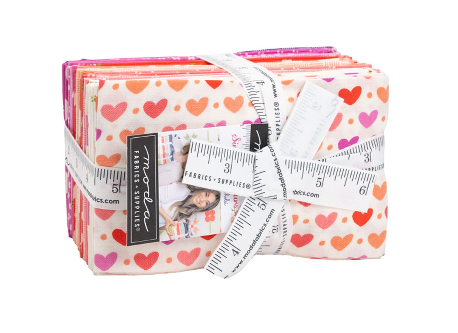 Sincerely Yours Moda Fat Eighth Bundle - 30 9"x22" fat eighths by Sherri & Chelsi - Walmart.com