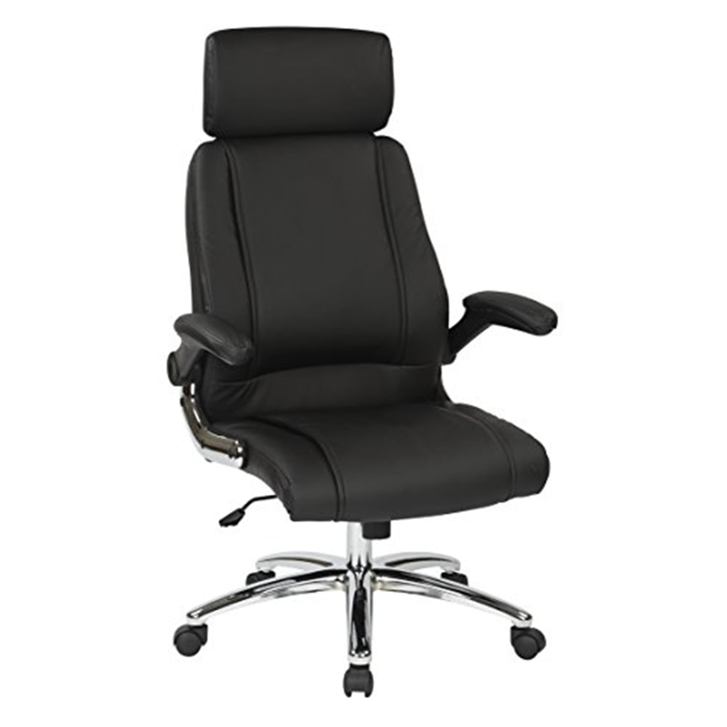 Sinclair Executive Faux Leather Chair - Walmart.com