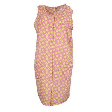 Elegant Emily Women's Plus Size Snap-Front Duster Robe With Pockets ...