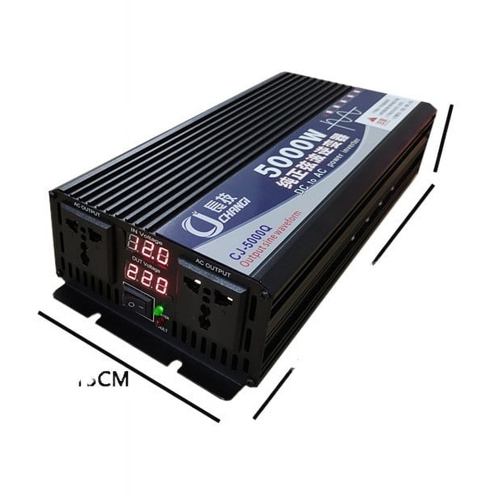 Sine Wave Inverter DC12V 24V 48V 70V To AC 220 1600W 3500W Transformer ...