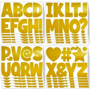 Extra Large Alphabet Stickers