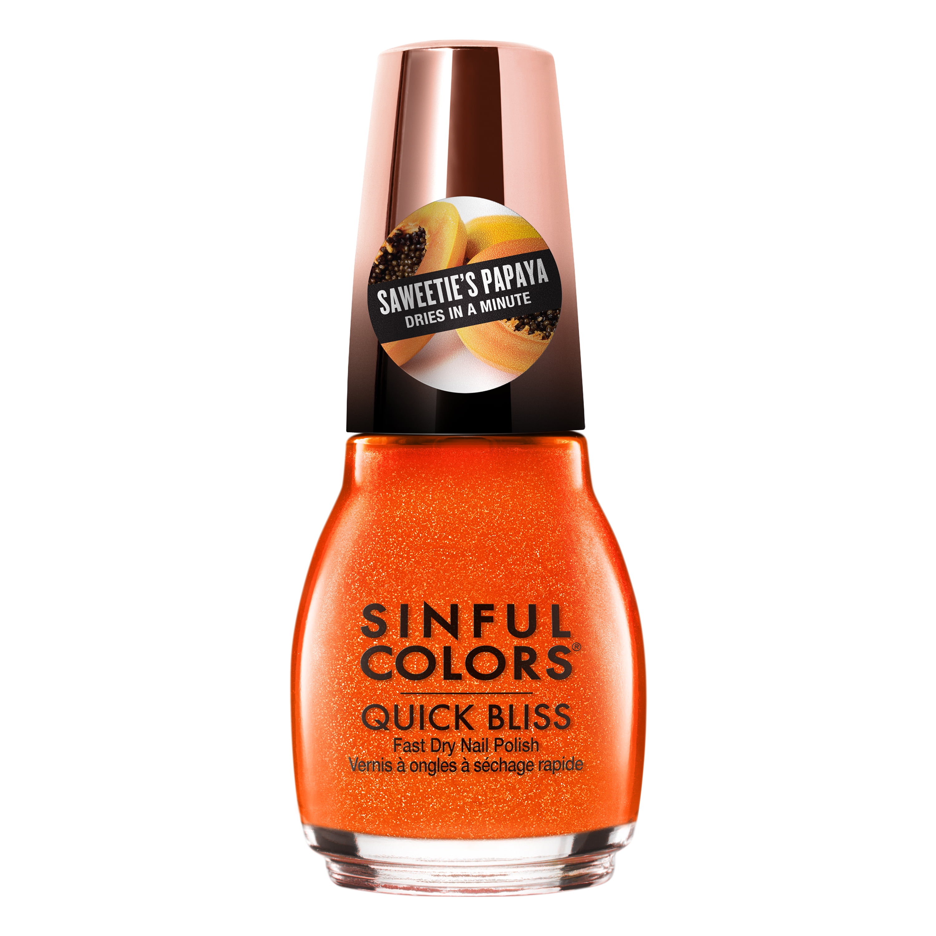 Sinful Colors Vacay Vibes Nail Polish, 3003 Pretty Papaya, 0.5 oz ...