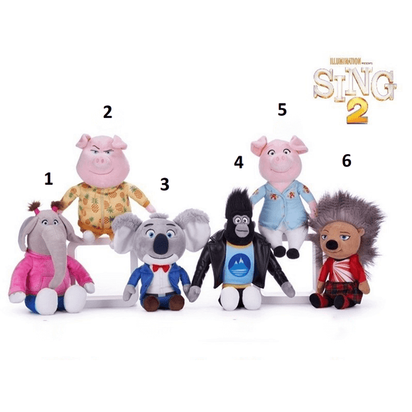 Sing Action Figures