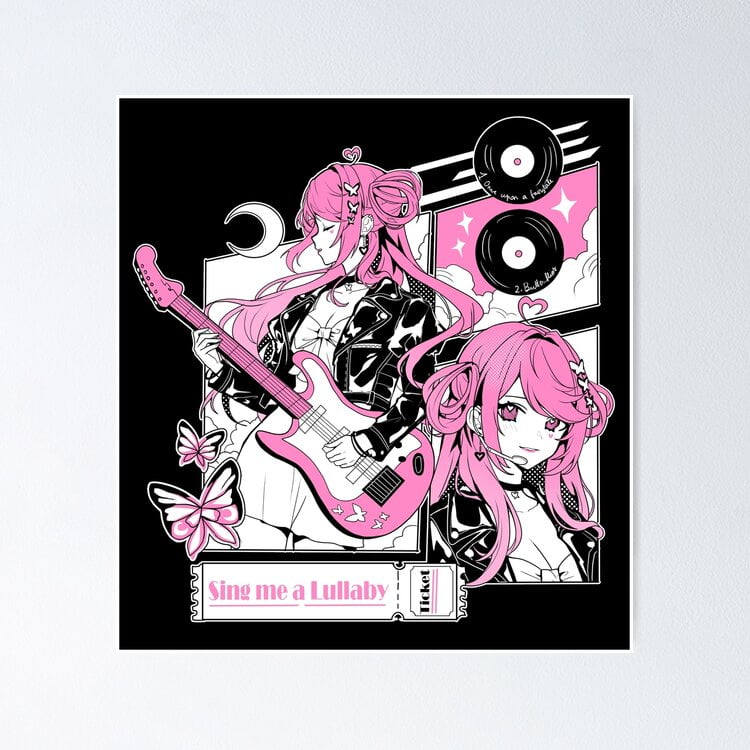 Sing Me A Lullaby Poster, UNFRAMED-12x18 - Walmart.com