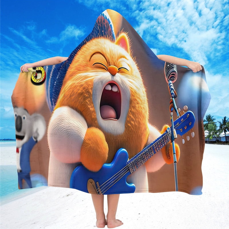 Sing Movie 3 Gifts Beach Towel for Women Girl Or Boys Birthday Inspired ...