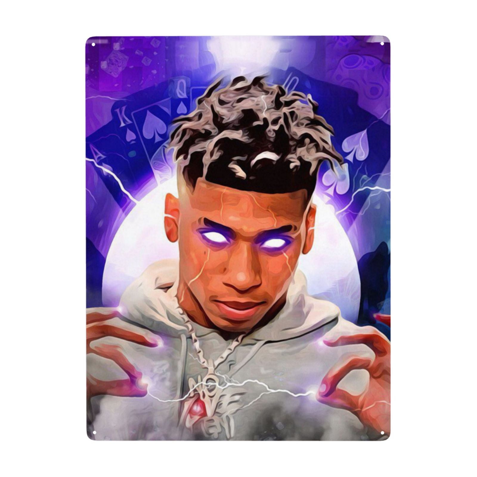 Sing NLE Choppa Metal Sign Decor 30x40cm Wall Art Sign for Home, Living ...