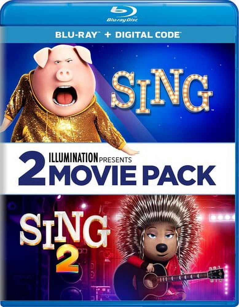 Sing / Sing 2 (Blu-ray) - Walmart.com