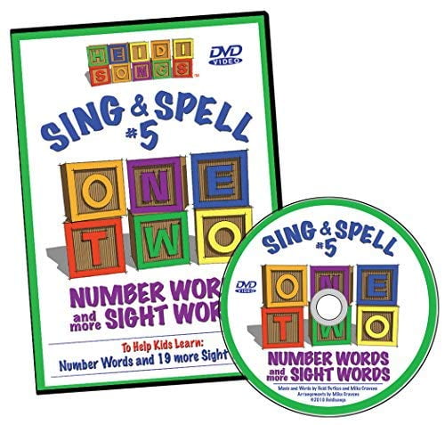 Pre-Owned Sing & Spell the Sight Words: Volume 5 - Number Words and ...