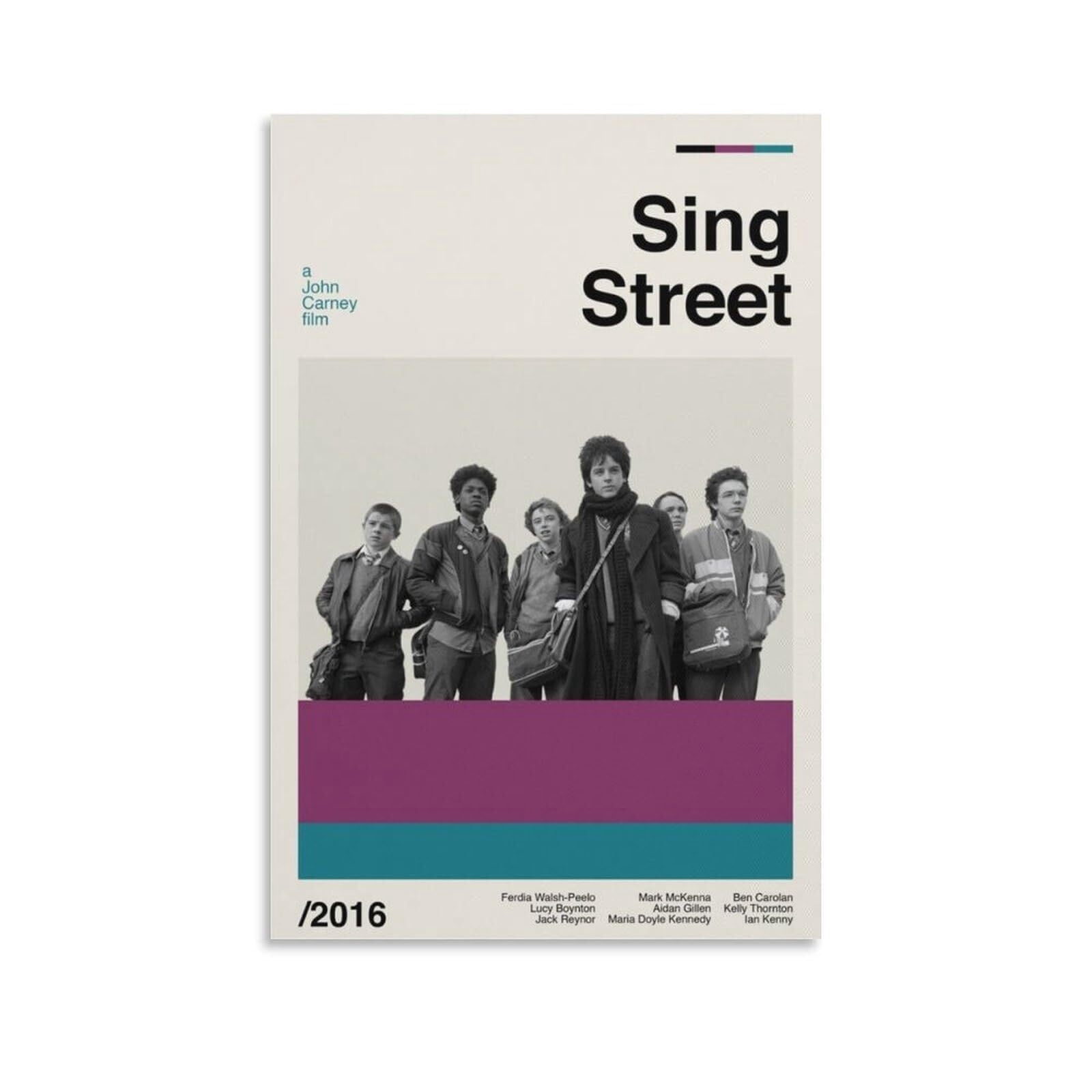Sing Street Love Story Movie Poster Posters Art Print Wall Photo Paint ...