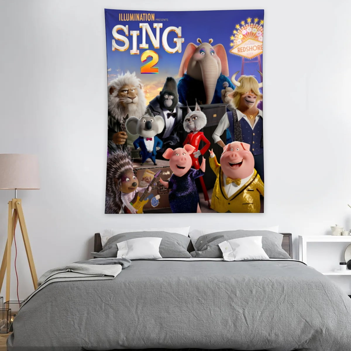 Sing Tapestry Gift Wall Hanging Backdrop for Room Bedroom Girls Or Boys ...