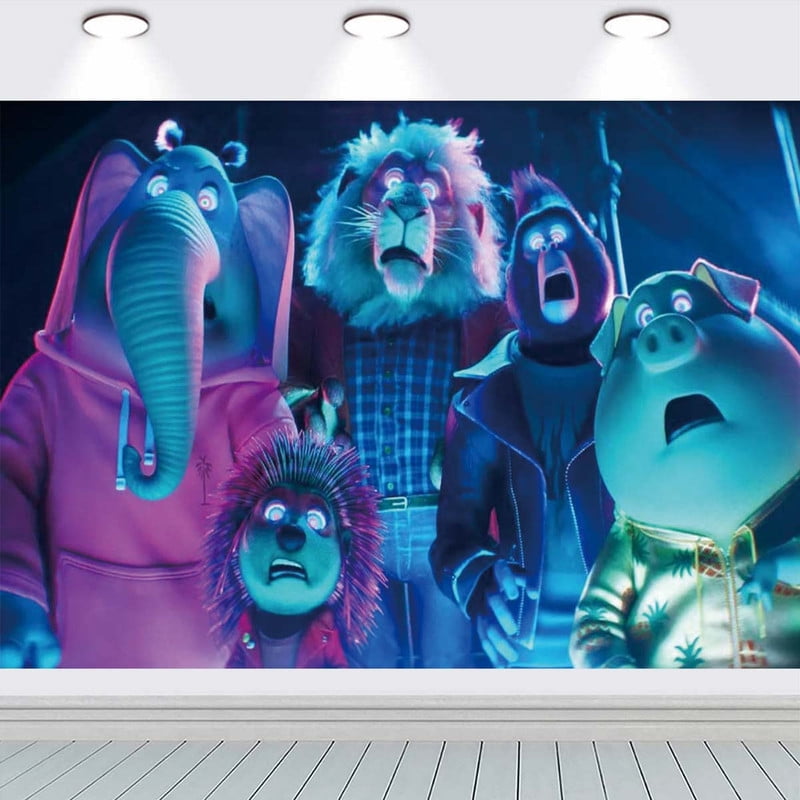 Sing Thriller Movie Backdrop Banner Party Supplies Poster Birthday ...