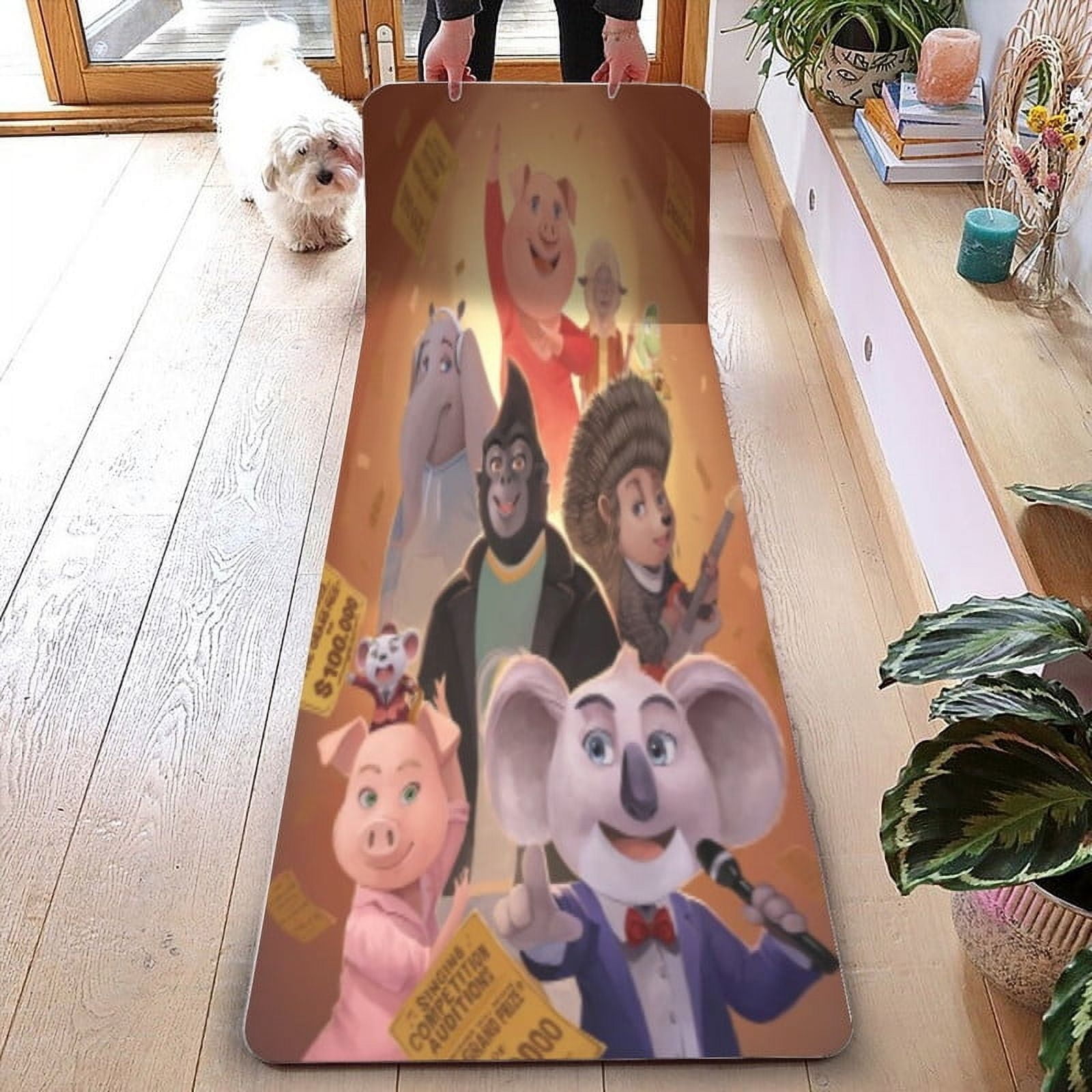 Sing yoga mat offers comfortable support, anti-slip stability, and ...