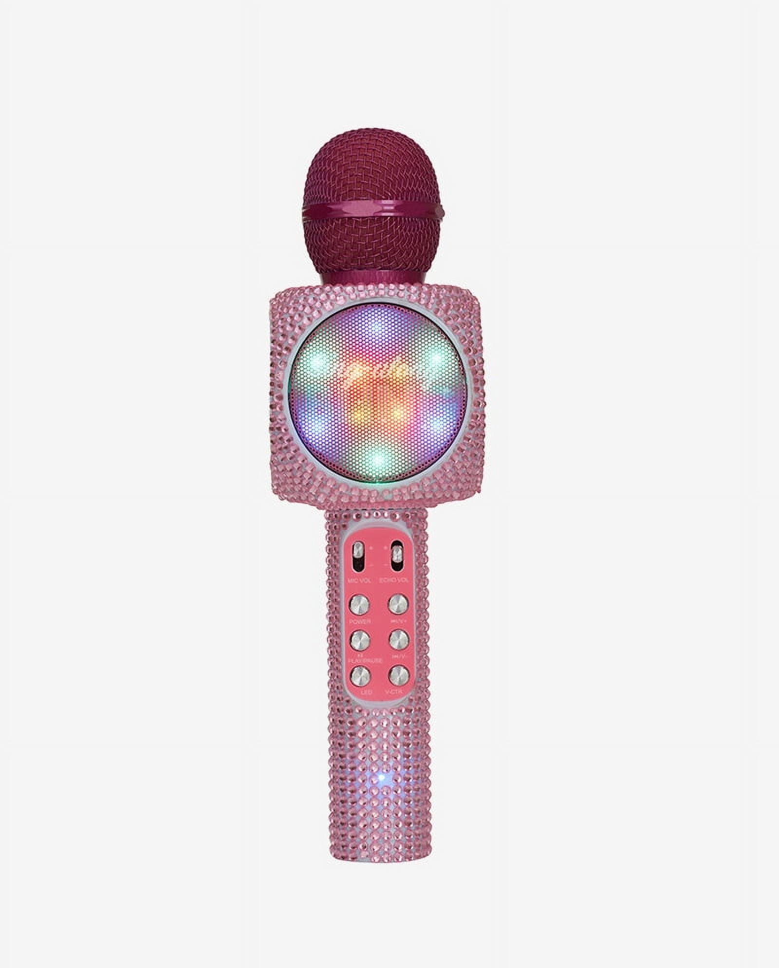 Singalong Bling Microphone - Wireless Karaoke Microphone with Bluetooth ...