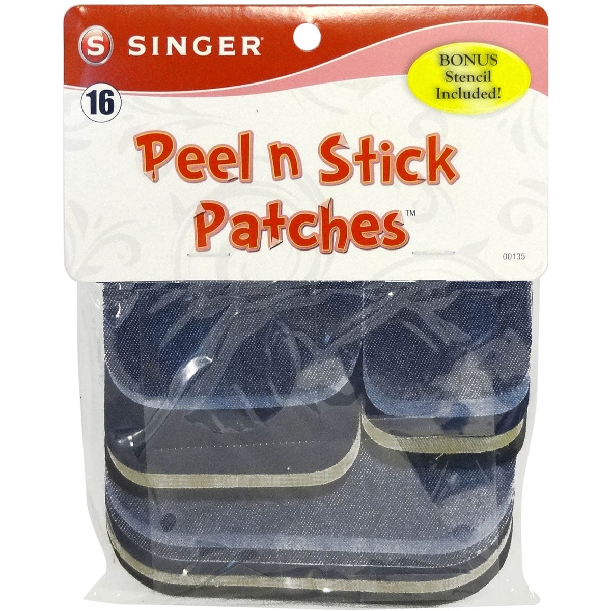 Singer 00135 Peel & Stick Patch Combo Kit -Denim & Twill - Walmart.com