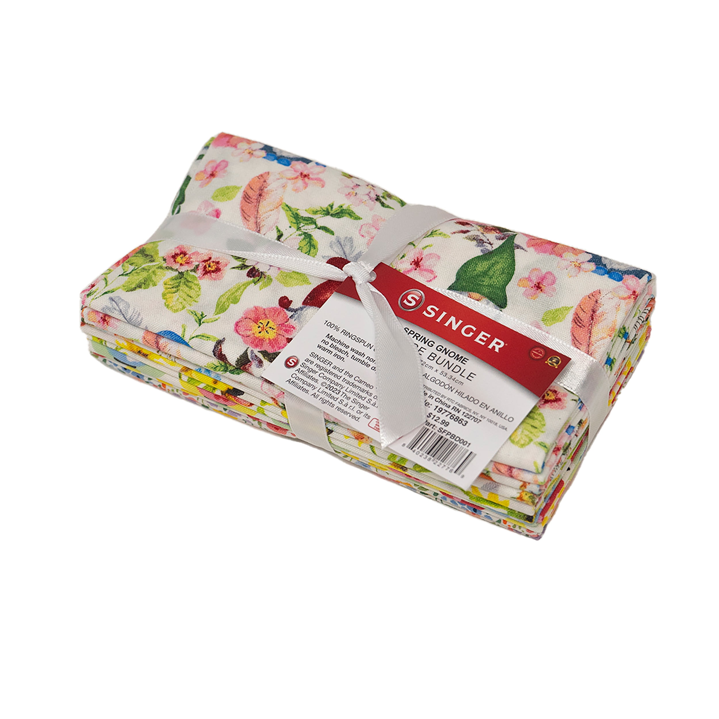 Singer, 100% Cotton, Spring Gnome 5Pc Bundle - Walmart.com